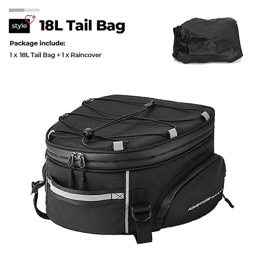 Universal Motorcycles Tail Rear Bags Luggage For Yamaha Mt 07 Mt09 For ...