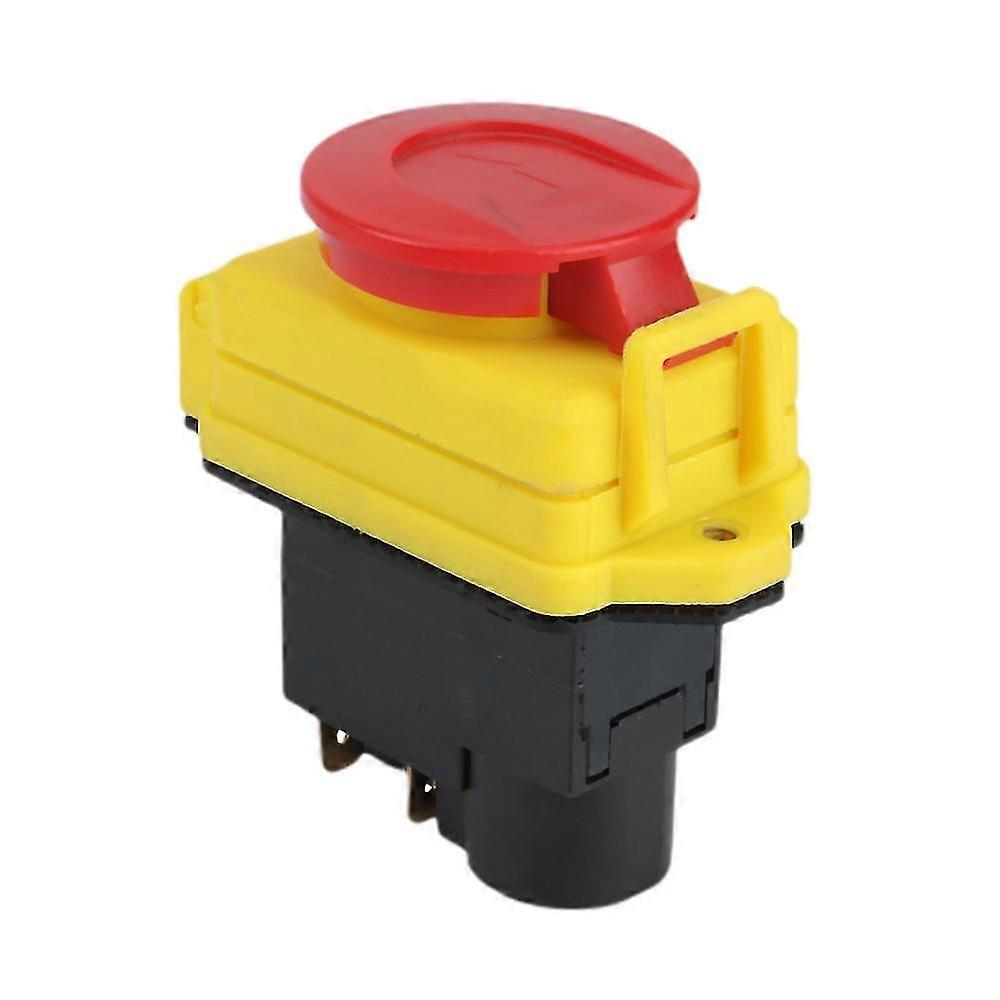 250v 16a Ip54 Start Stop Switch No Volt Release Switch With Emergency ...
