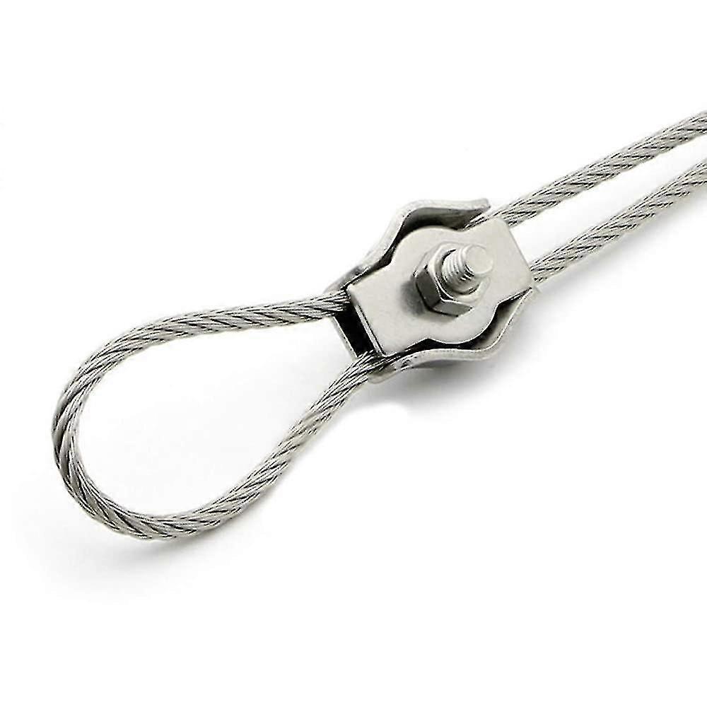 M3 Single Wire Rope Clip Wire Rope Clamps Adjustable Wire Clamps For ...