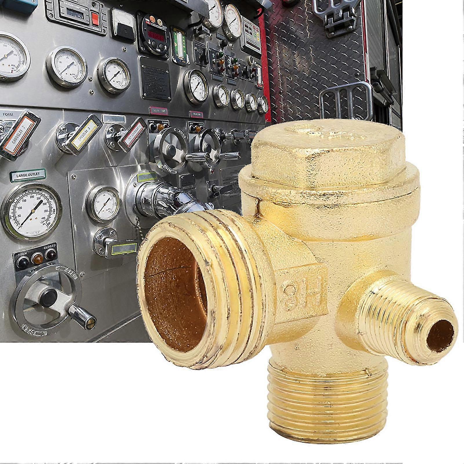Check Valve 3-port Easy To Install Brass Male Threaded Non-return Valve ...