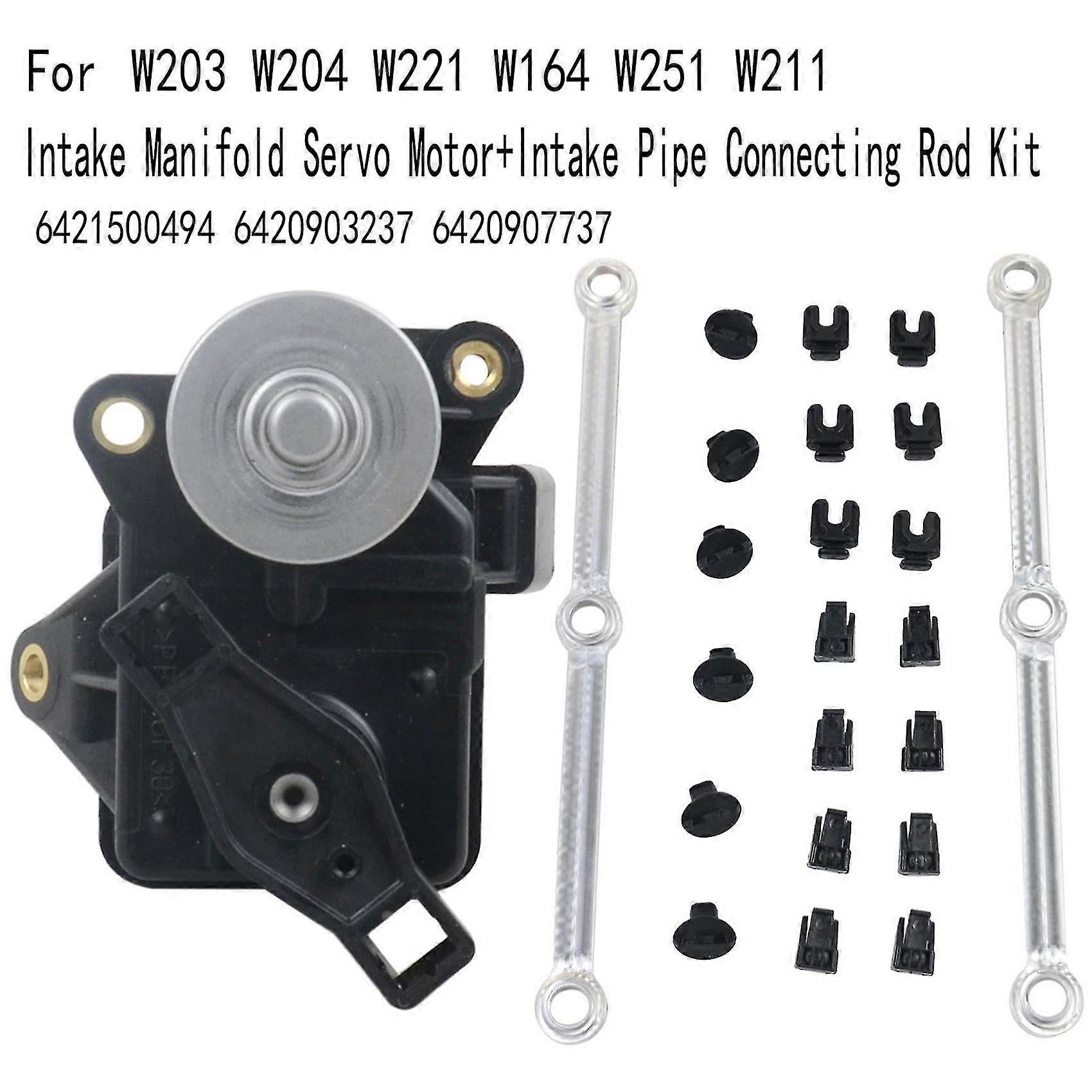 Manifold Servo + Pipe Connecting Rod Kit For W203 W204 W221 W164 W251 ...