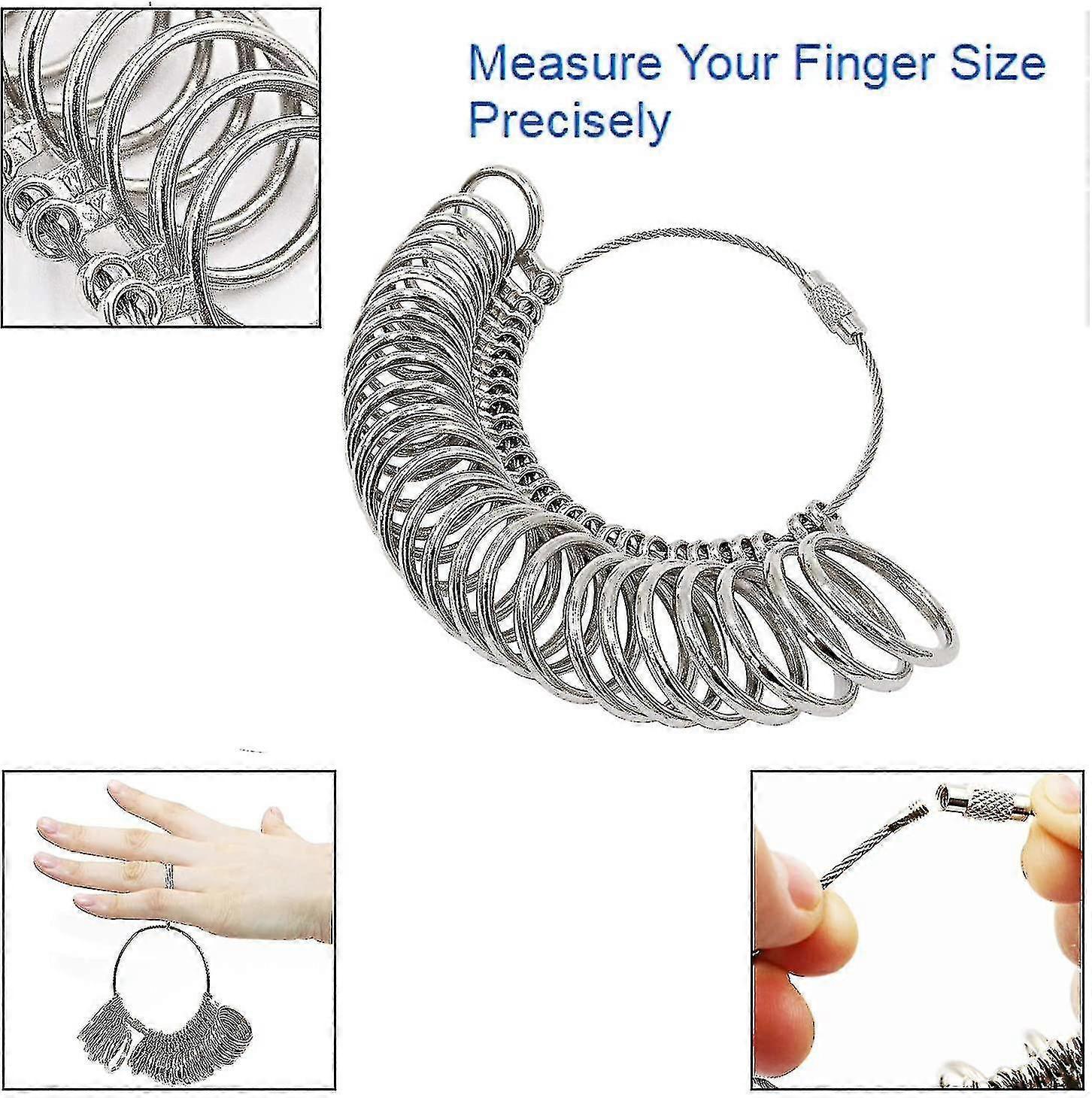 Ring Sizing Tool, Metall Ring Sizer, Stylet, Ring Sizer Ring Sizer Set, Juwelier | Fruugo CH