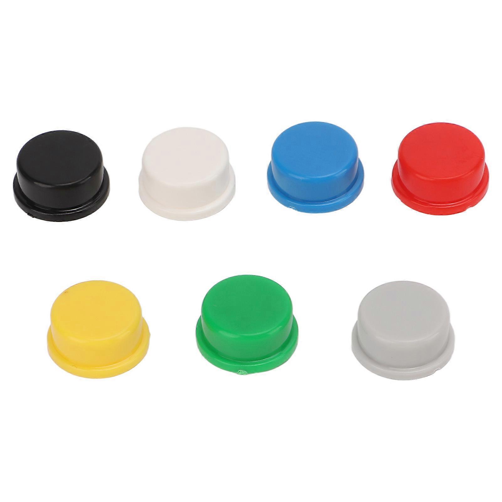 350Pcs Push Button Switch Caps Industrial Momentary Tactical Control 7 ...