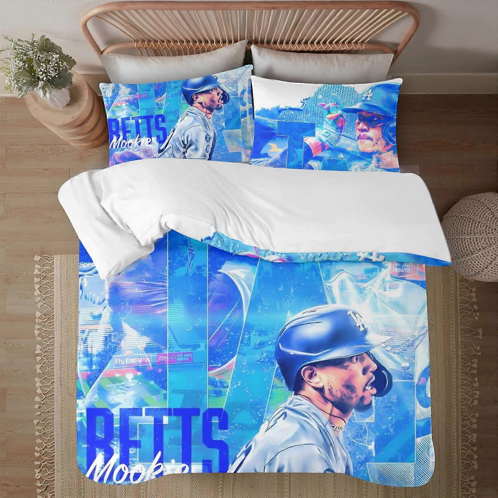 Bedding set XU545 Los_Angeles_Dodgers #50 Mookie Betts Quilt Set Full ...