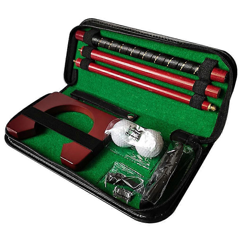 Travel Golf Putter Gift Set Putting Cup Hole With Detachable Putter ...