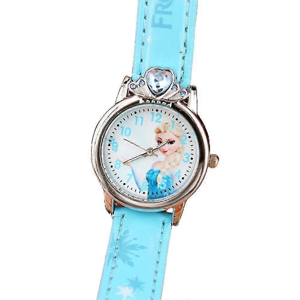 Frozen Elsa Queen Kids Girls Watch Quartz Analogue Watch Cartoon ...