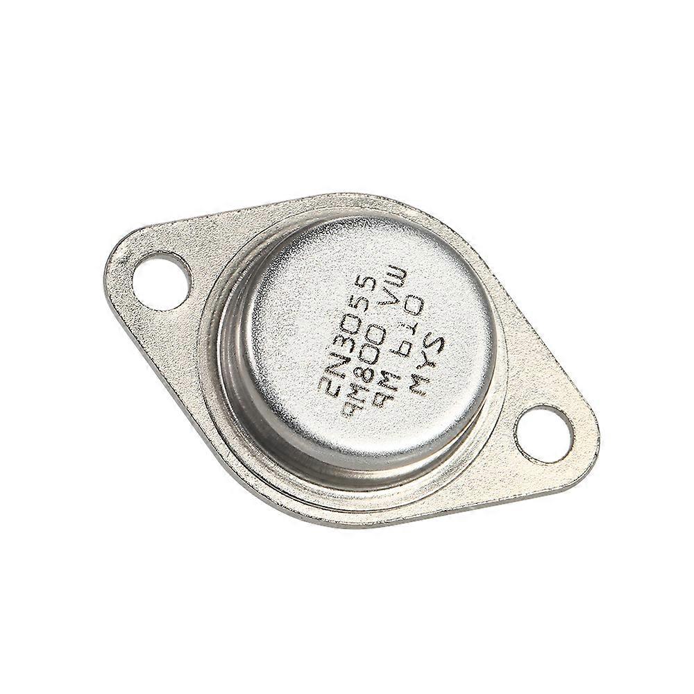 5pcs High Quality 2N3055 Power Transistors NPN TO-3 Metal Case 15A/60V ...
