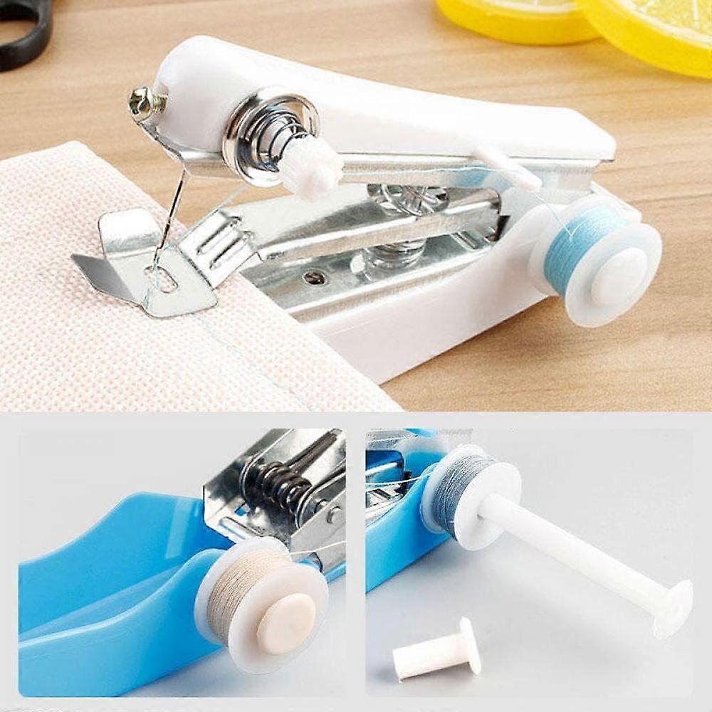 Mini Manual Stapler Style Hand Sewing Machine Craft, Clothes Stitch ...