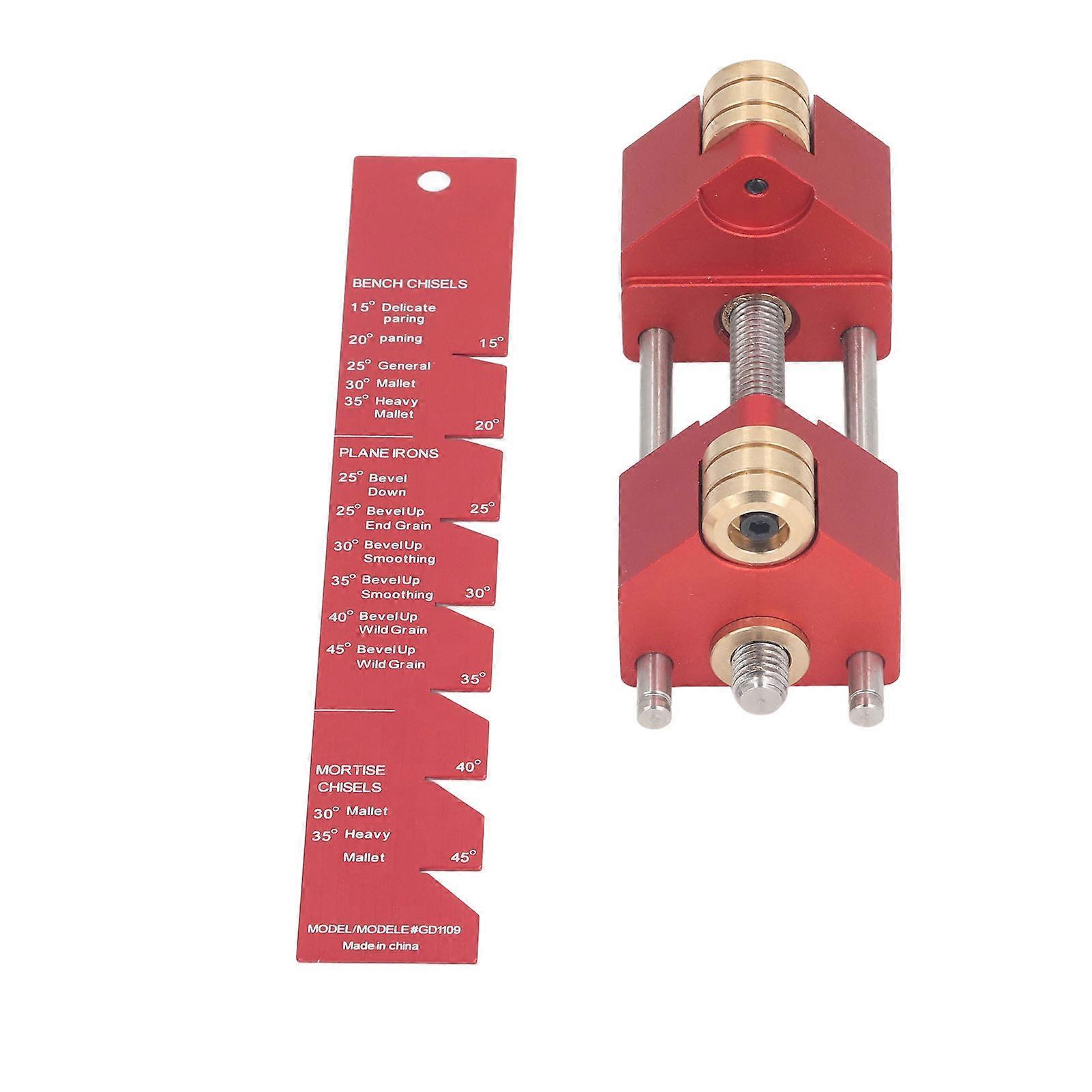 Honing Guide Tool with Angle Gauge Aluminum Alloy Sharpening Holder Jig ...
