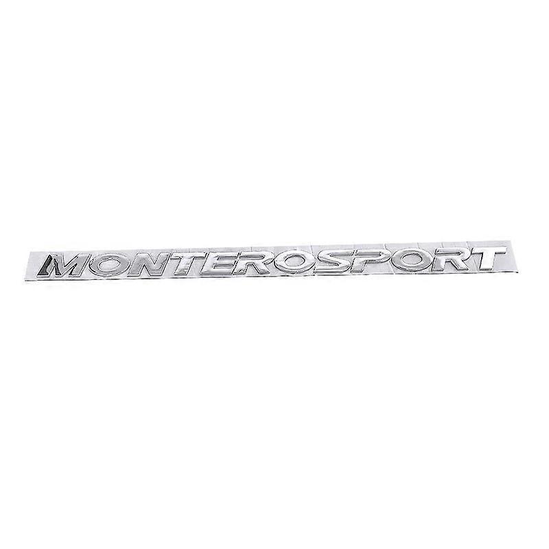 MONTERO SPORT letter logo trunk label car stickers for Mitsubishi ...