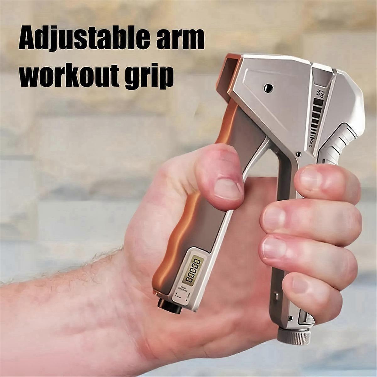 10-120Kg Hand Grip Strengthener Resistance Finger Exerciser Smart ...