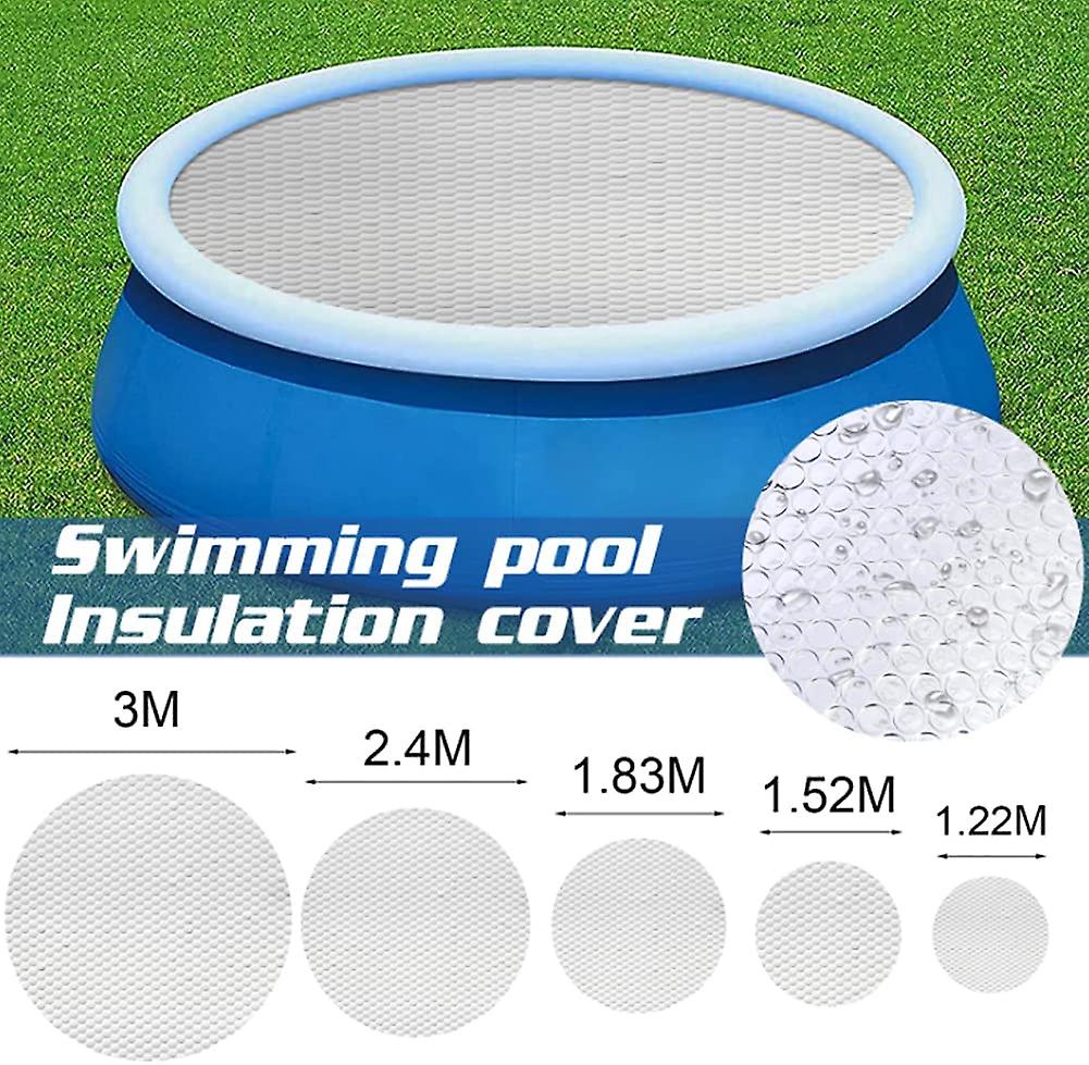 2024 Round Bubble Cover, Round Pool Thermal Insulation Thermal Film ...