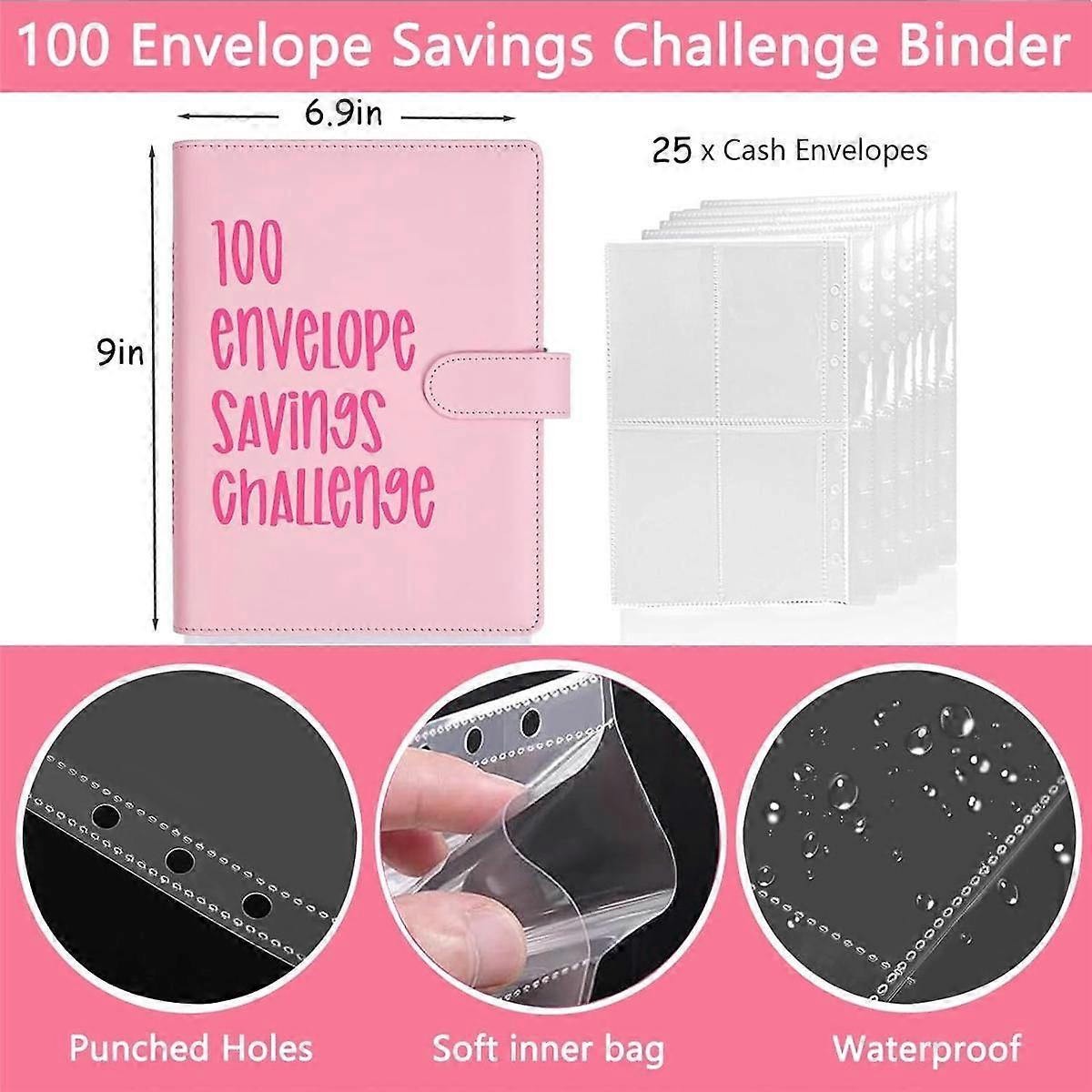 Money Saving Binder, Envelope Savings Challenge Book, Envelope ...