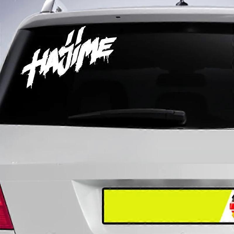 No Background Vinyl Decal Hajime Car Sticker Waterproof Auto Decors ...