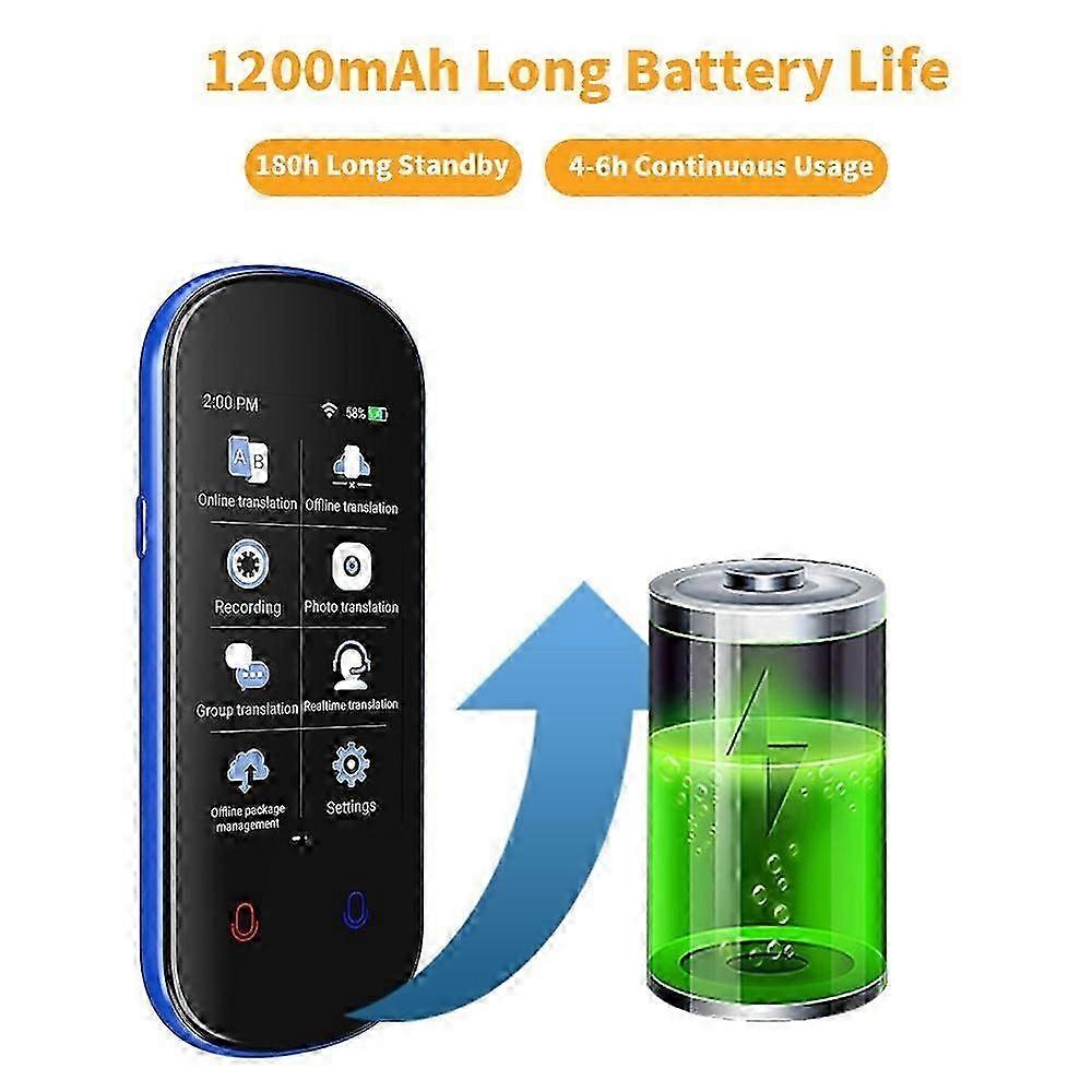 Z2 Portable Instant AI Voice Photo Translator Travel Real Time ...