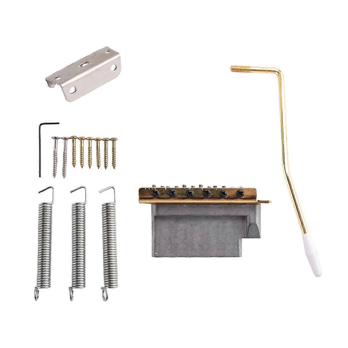 Gold Guitar Tremolo Bridge Arm Springs with Boat Jack Socket Set for ...