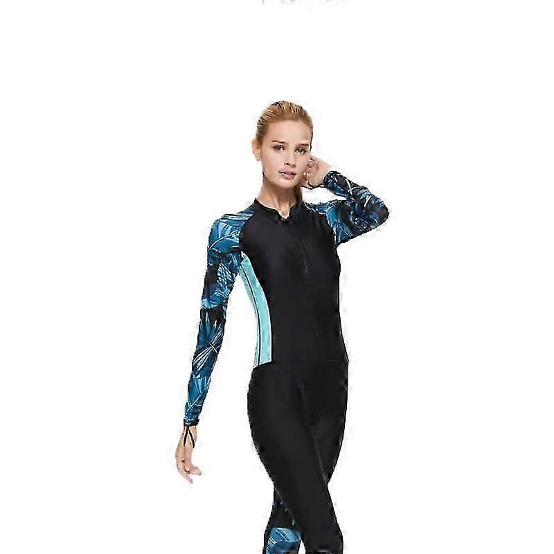 MIMIGO Women's Full Body Swimsuit Rash Guard One Piece Long Sleeve Long ...