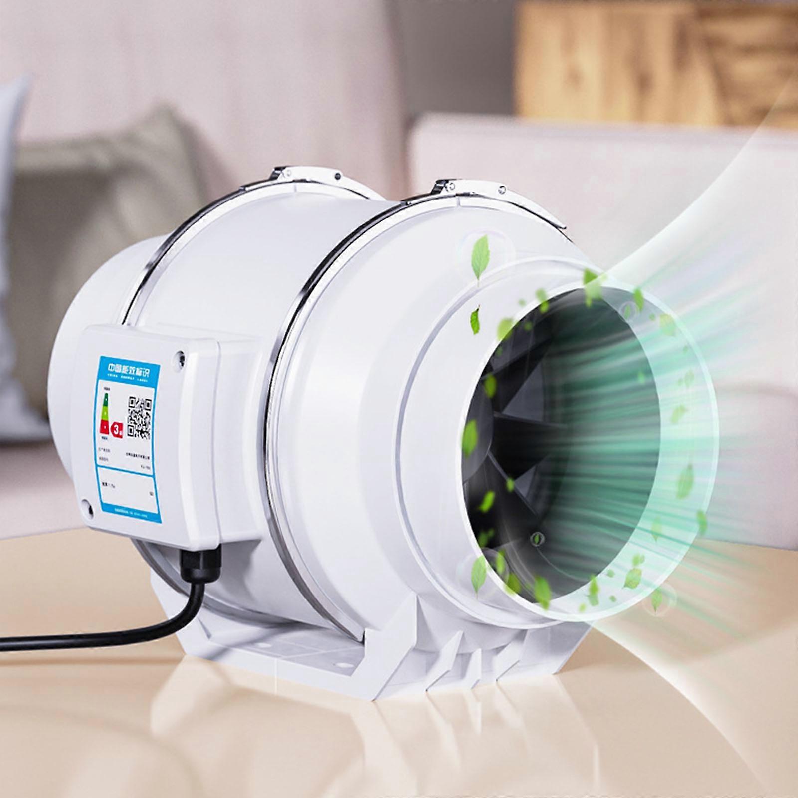 4Inch Inline Exhaust Fan Energy Saving Ventilator Ventilation System ...