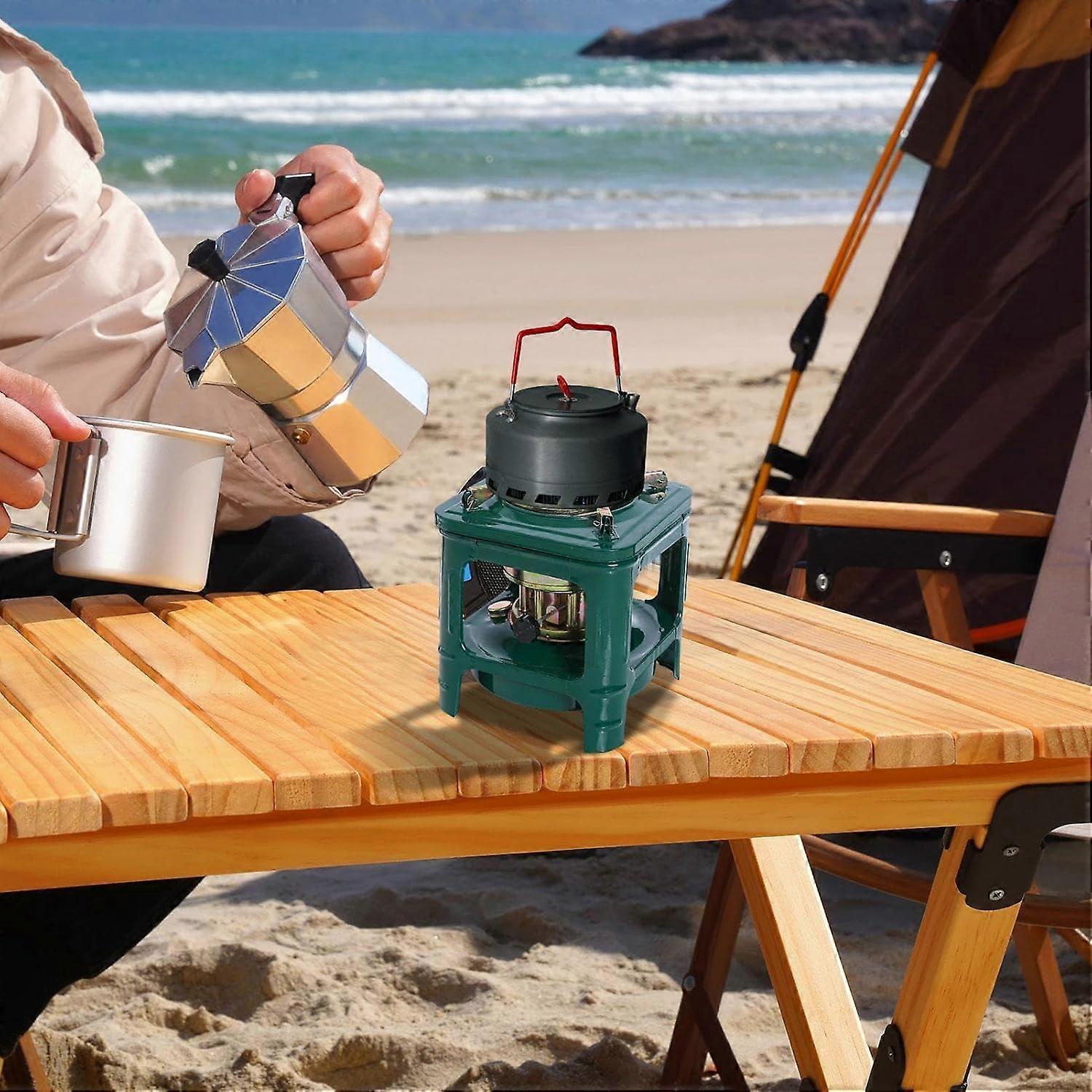 Cooking Kerosene Stove Backpacking Oil Stove Cooker Cookware with 8 ...