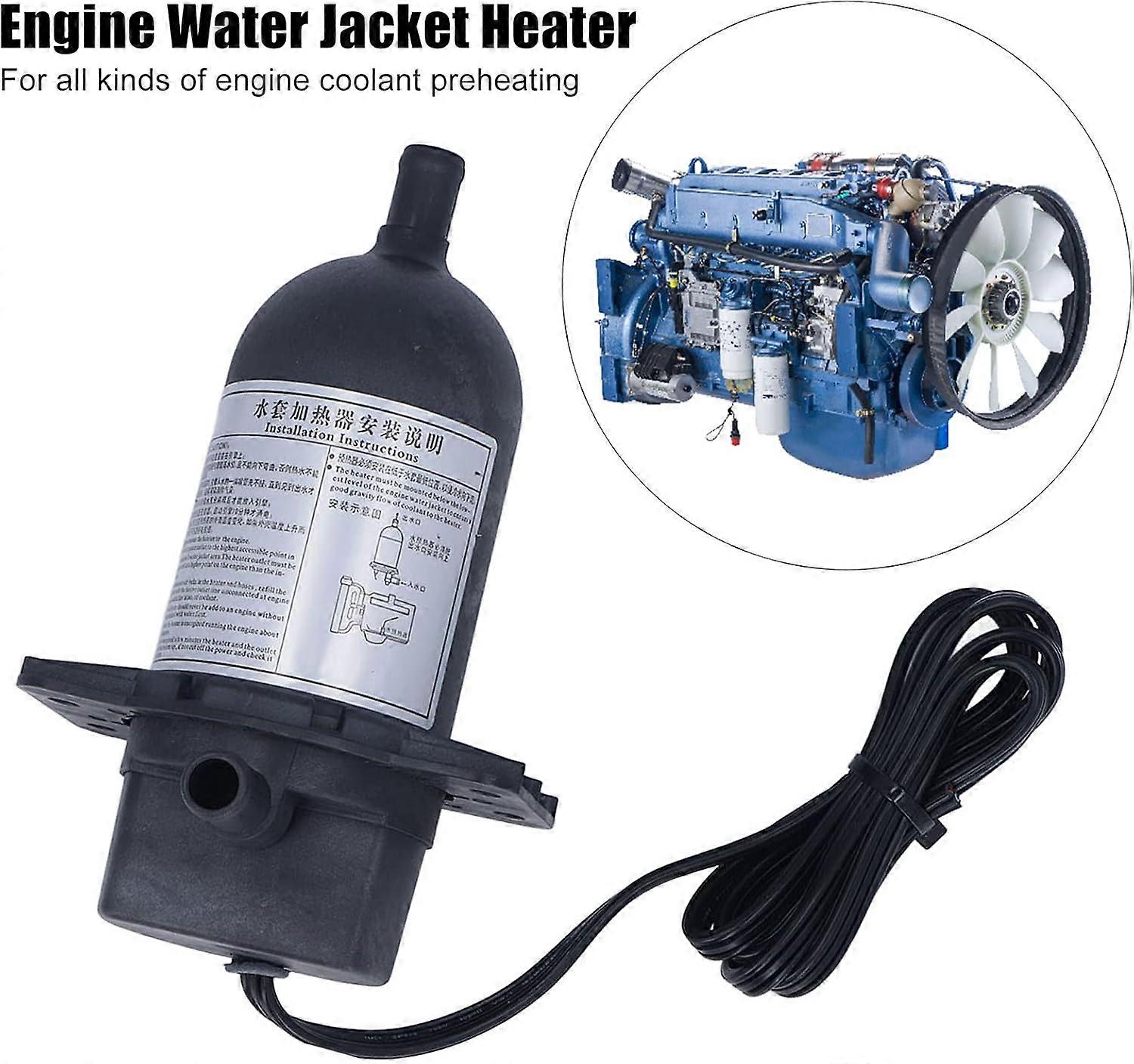 Engine Block Heater with Thermostat Temperature Control, Self ...
