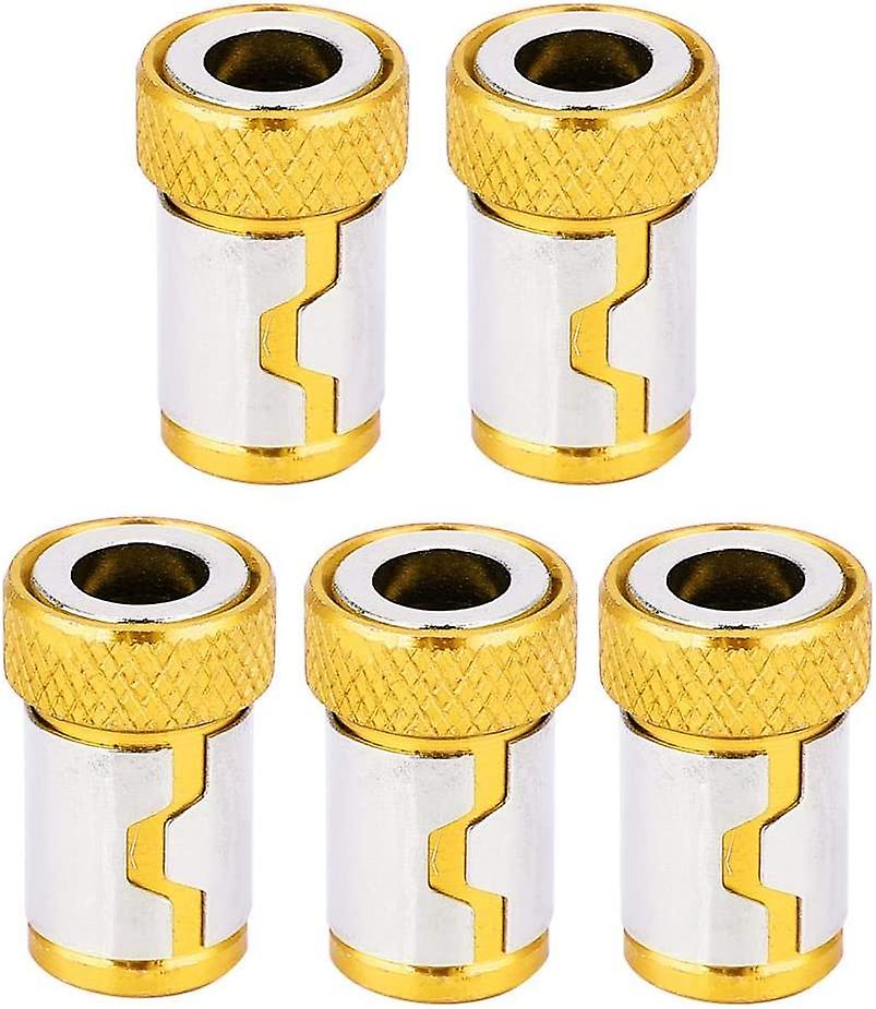 5pcs Aluminum Alloy Anti-Slip Magnetic Ring Screwdriver Accessories for ...