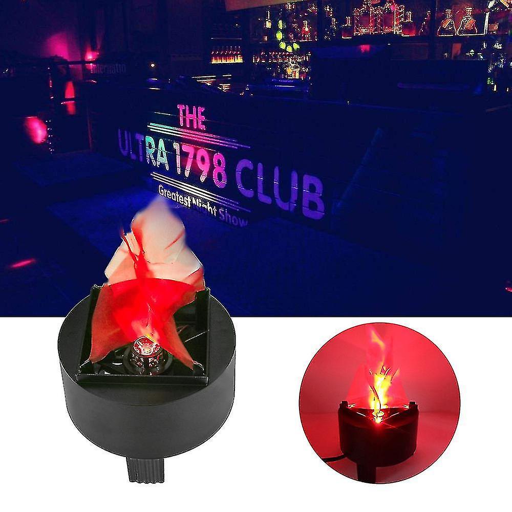 3d Led Fake Fire Flame Effect Light 110v Electric Fake Campfire Light ...