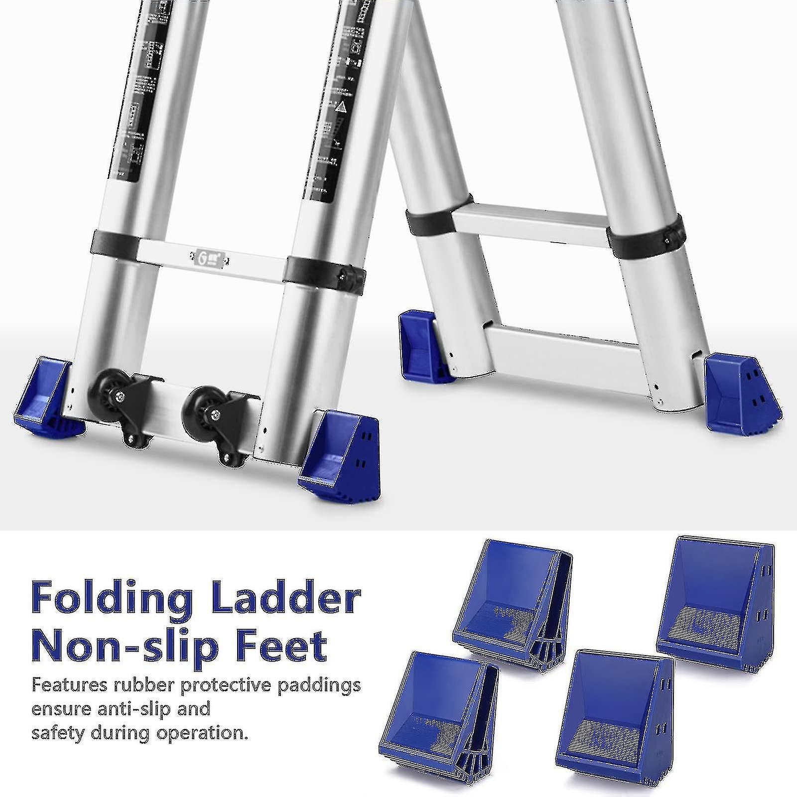 Ladder Feet 4 Piece Non Slip Ladder Safety Feet Rubber Ladder Foot ...