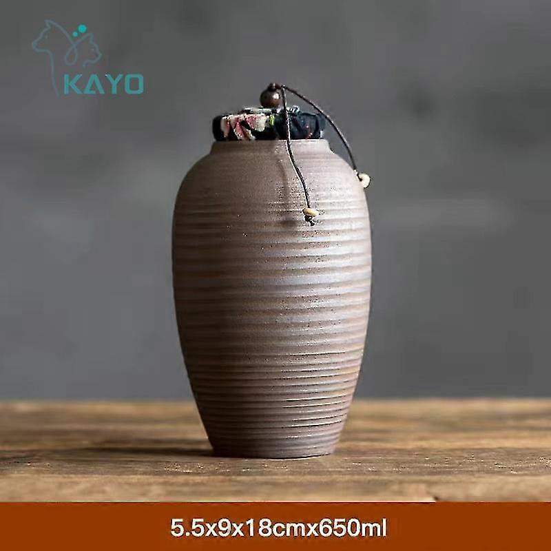 Cremation Urn Sealed Funeral Ashes Urns Ceramics Matte Surface ...