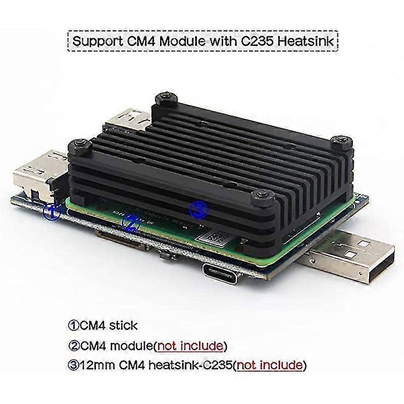 Cm4 Expansion Board For Raspberry Pi Compute Module 4 Cm4 Io Board Mini 5414