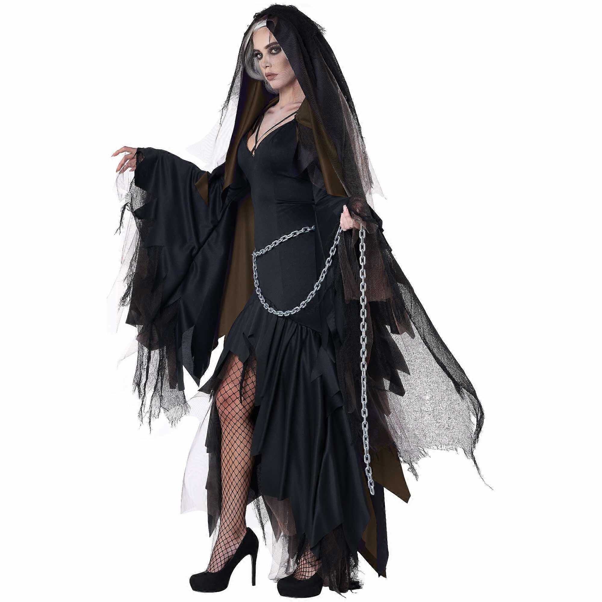 Drop Dead Gorgeous Ghost Haunt Spooky Horror Halloween Adult Womens ...