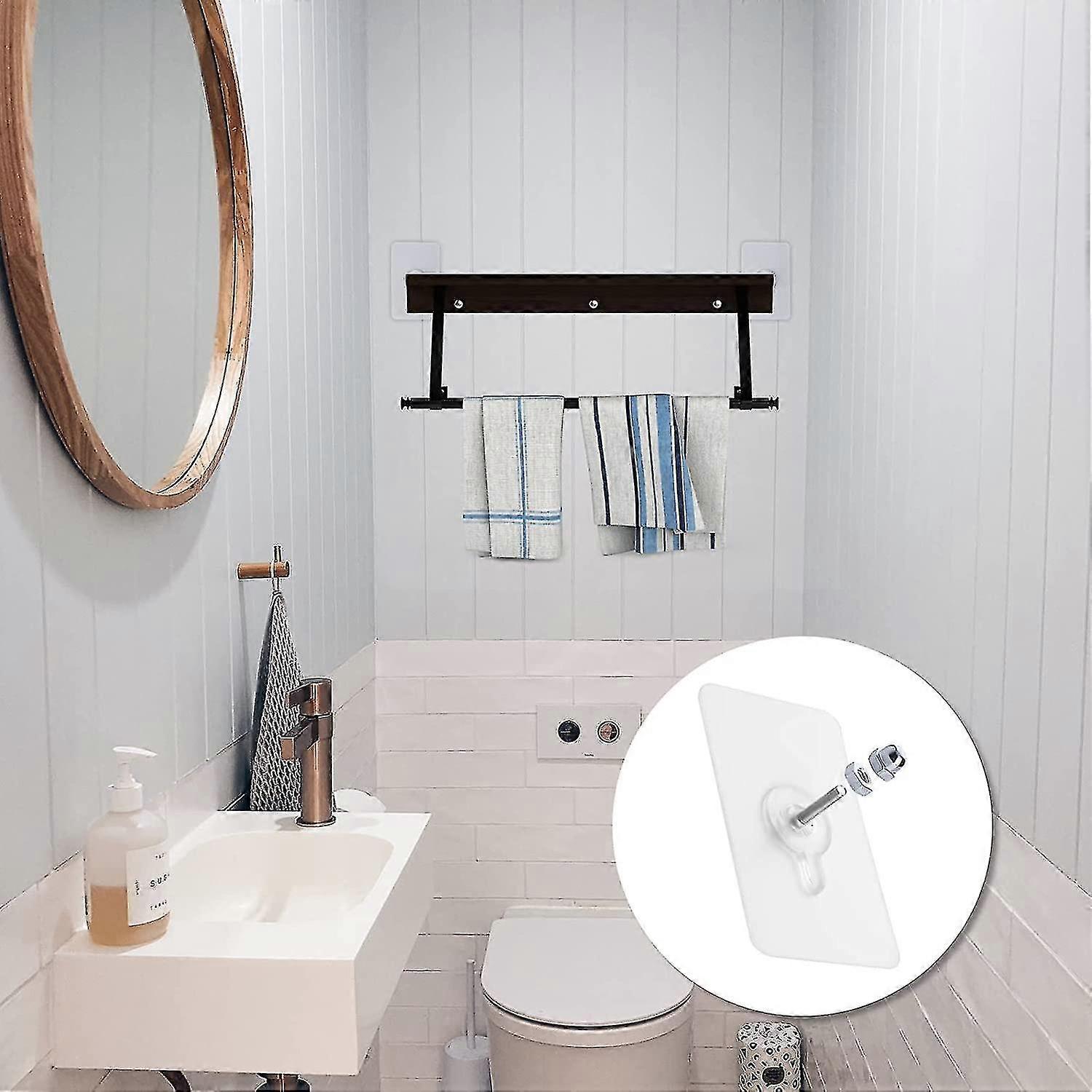 Adhesive Wall Screws Hanging Nails, No-drilling Waterproof Screw Free ...