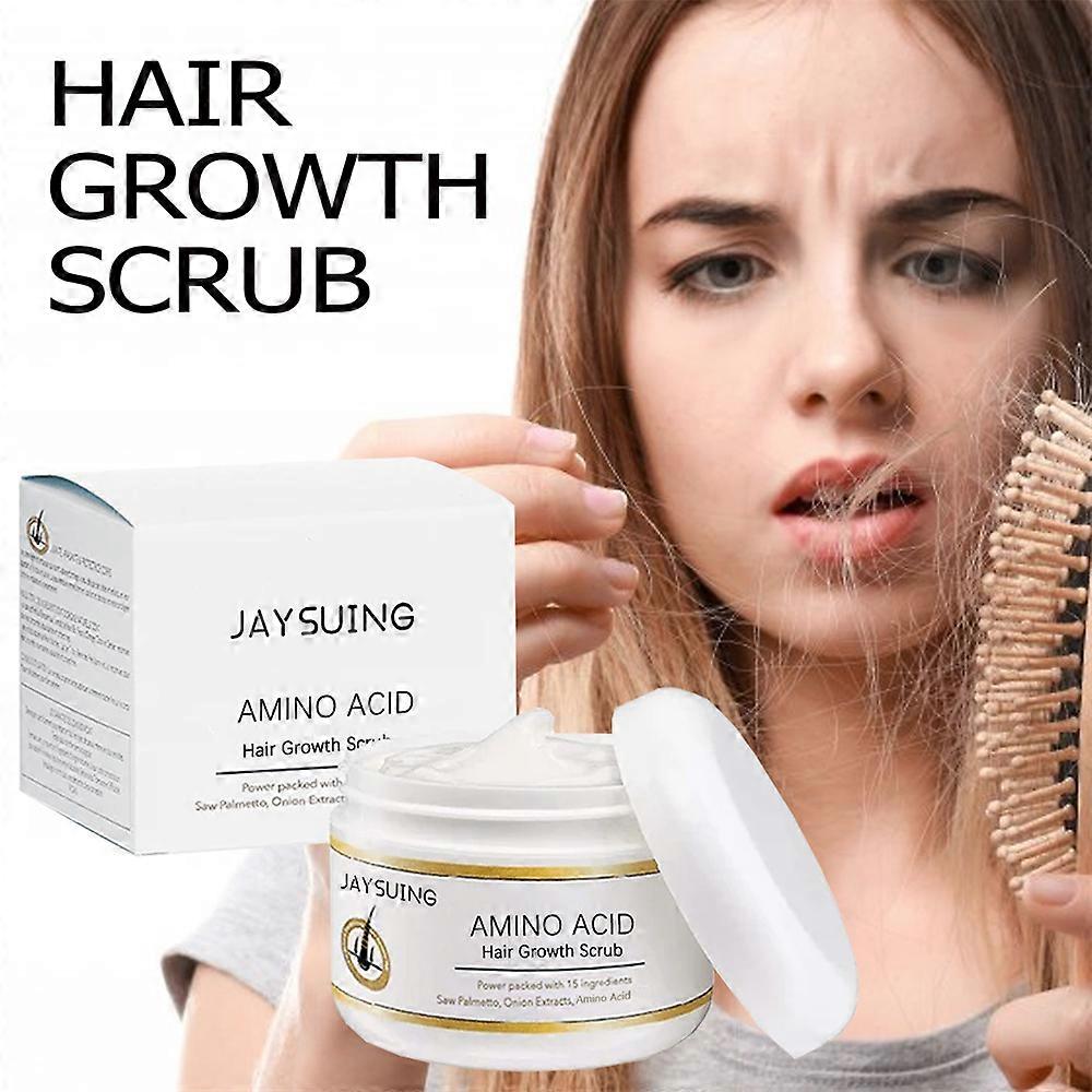 Amino Acid Hair Regrowth Scrub For Hair Growth Hair Care Conditioner Scrub Anti-Hair Loss Oil ...