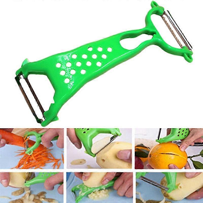 Vegetable Fruit Peeler Parer Julienne Cutter Slicer Peel Kitchen Tool ...
