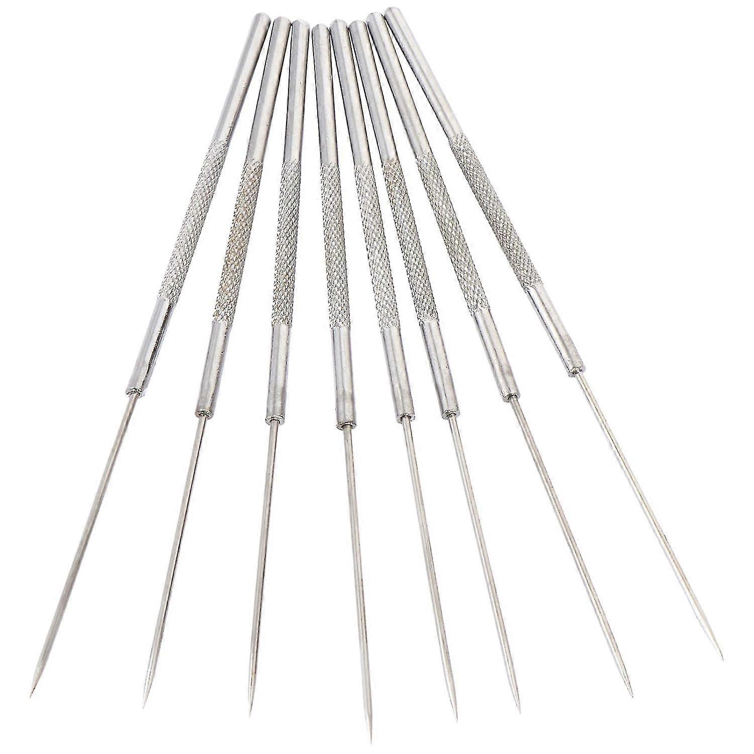 Dissection Needle Stainless Steel Single End Probe Lab Bio Experiment Dissection Tools (8 Pcs ...