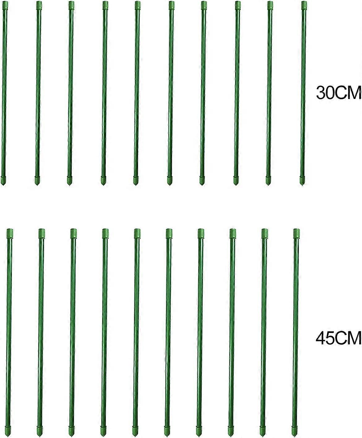 20PCS Plant Stakes,Garden Stakes Plant Stakes Sturdy Tomato Stakes ...