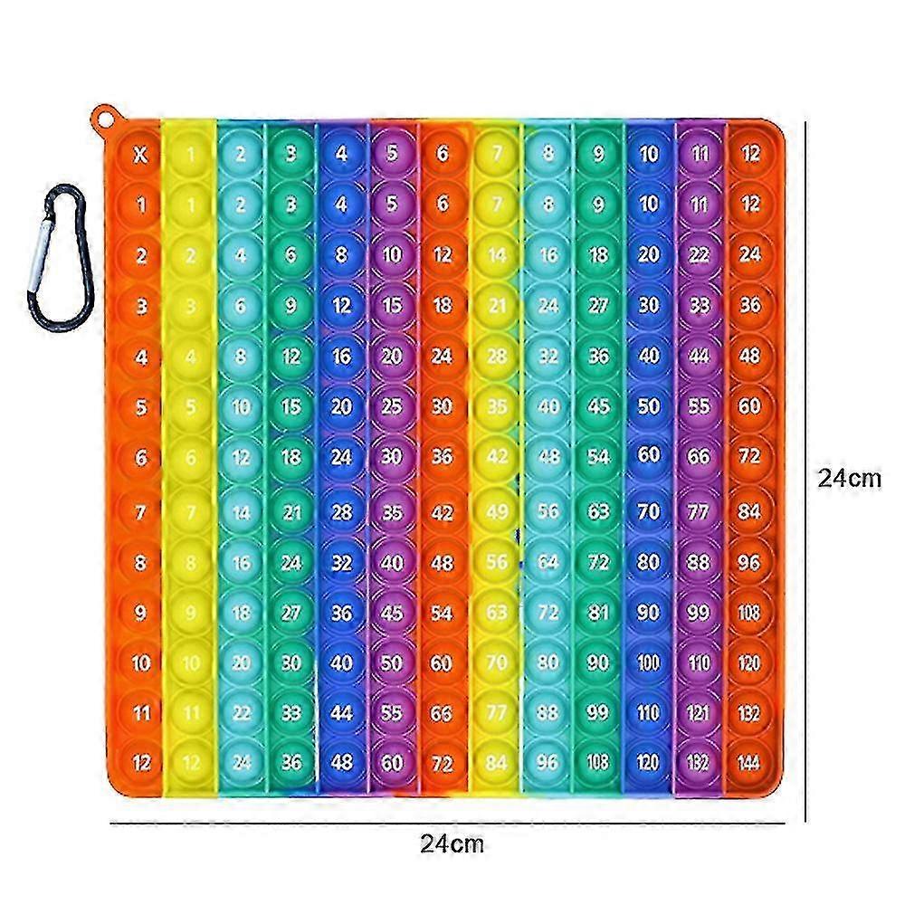 Education Toy Push Pop It Fidget Education Toy Bubble Learn ...