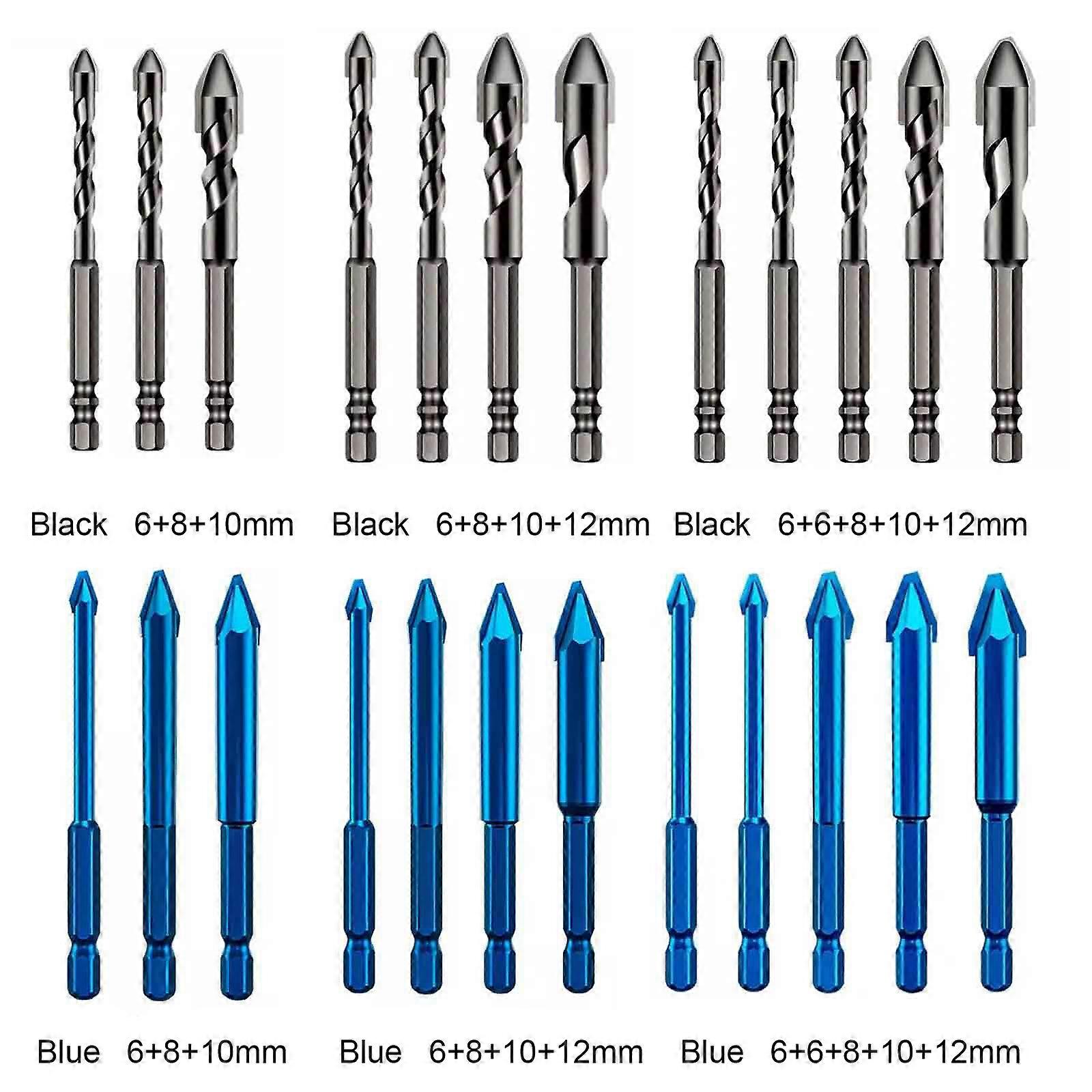 Special Crooked Tip Eccentric Drill Bit Set Drills Concrete Masonry ...