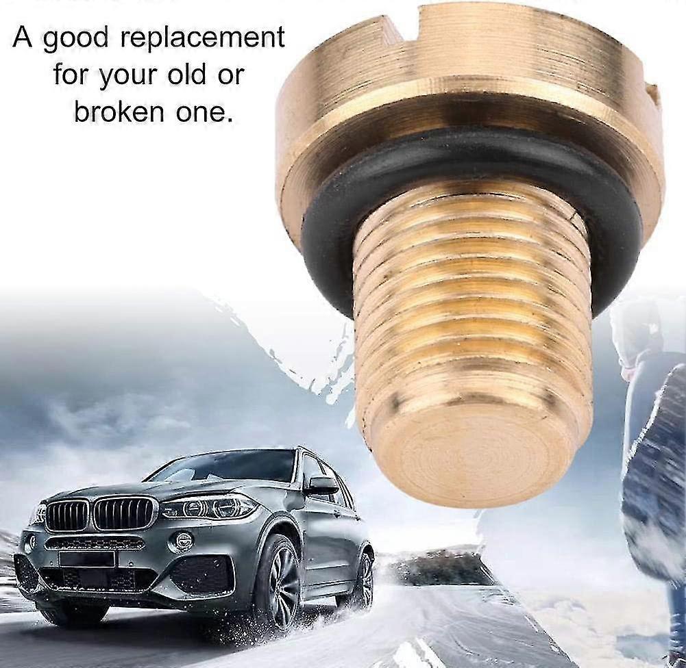 Bleed Screw + Coolant Expansion Tank Bleeder Screw Drain Screw Radiator ...