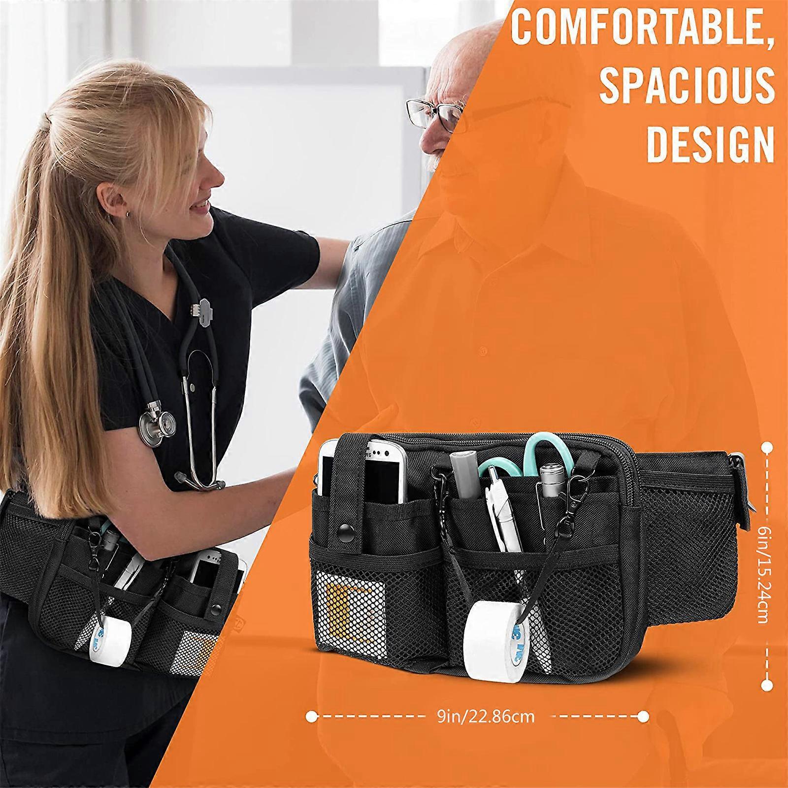 Nurse Fanny Pack with Medicals Gear Pockets,Nurse Waist Pouch Nurse ...