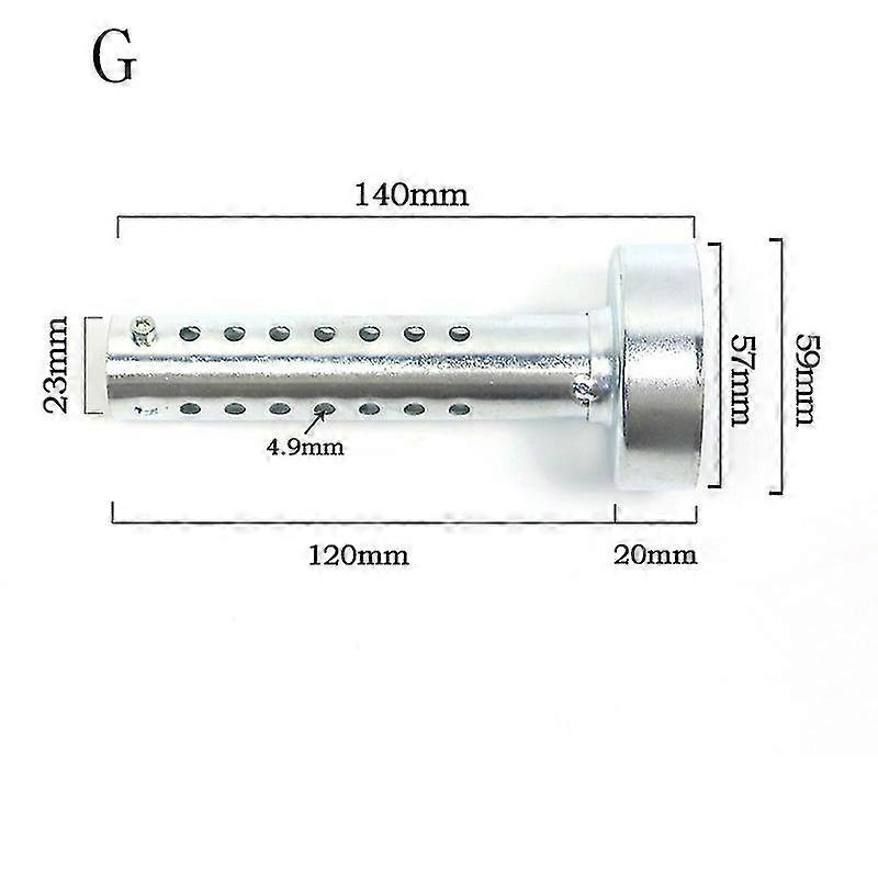 Universal Motorcycle Exhaust Muffler DB Killer Motobike Adjustable ...