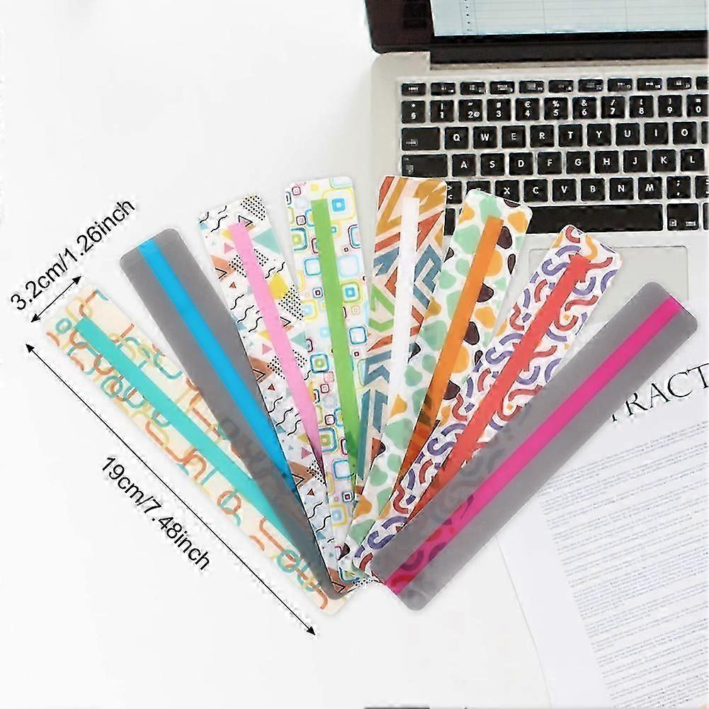 32Pcs Guided Reading Strips for Kids, Dyslexia Reading Strips ...