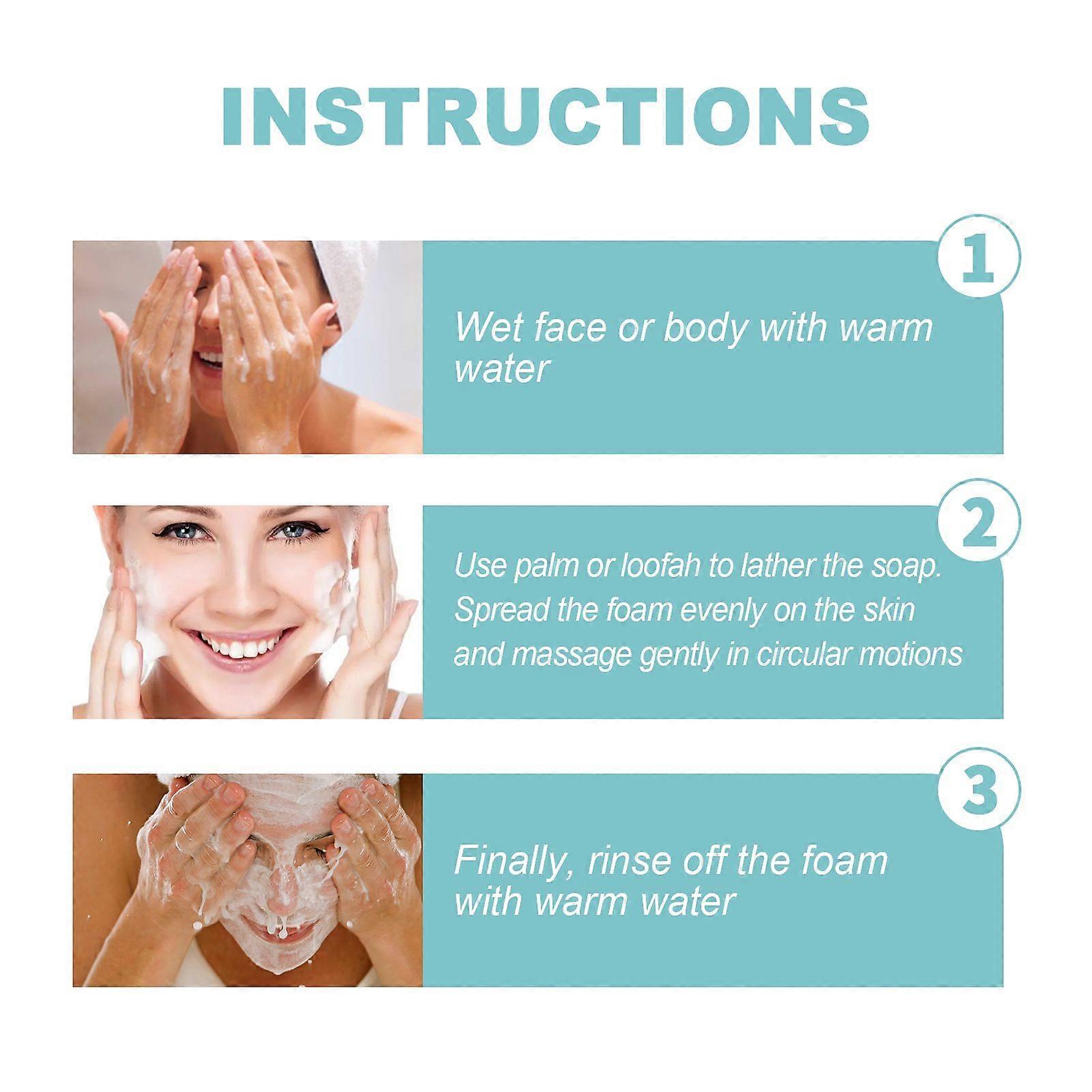 Protein Repair Cleansing Soap Cleans Pores, Lighens Acne Dark Spots ...