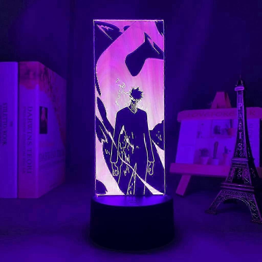 Anime Solo Leveling Jin-Woo Sung Figure LED lamp 3D Night Light Anime ...