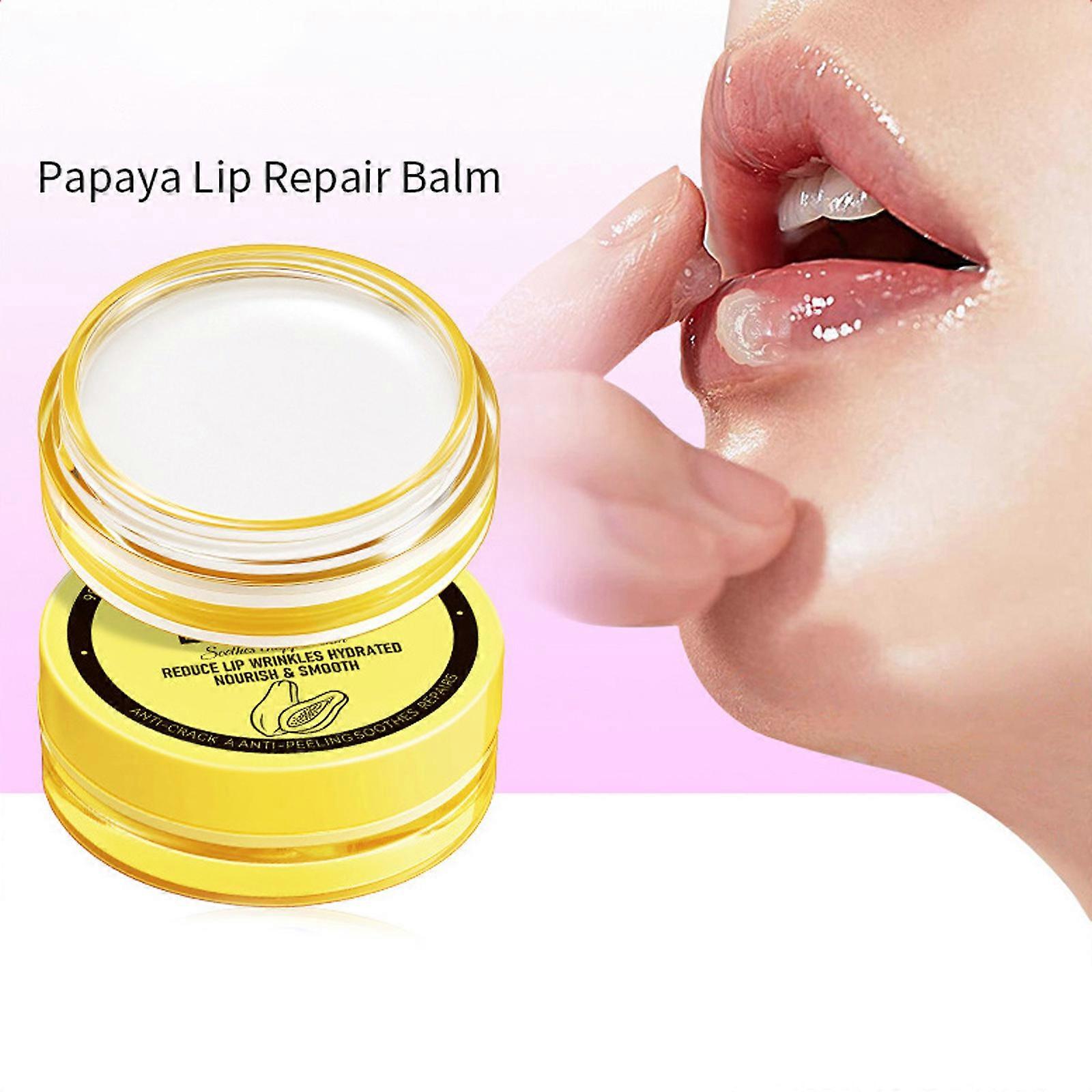 Antidrying And Soothing Repair Papaya Lip Balm Care Lips Lip Balm 6g ...