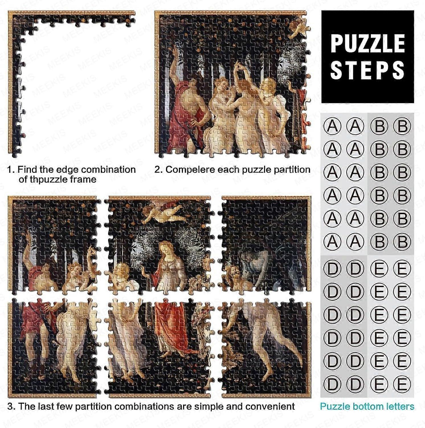 Sandro Botticelli Jigsaw Puzzles for Adults World Famous Paintings ...