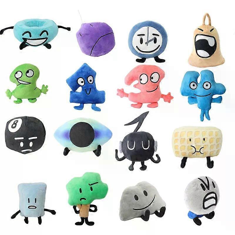 Shibingsheng Battle for Dream Island BFDI Plush Toy Caroon Doll Soft ...