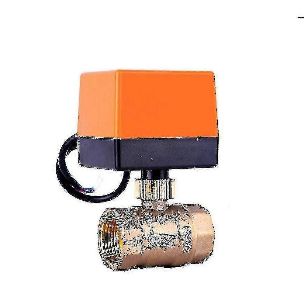 1/2" 3/4" 1" 2" Motorized Ball Valve 220v 12v 24v 3-wire 2 Point ...
