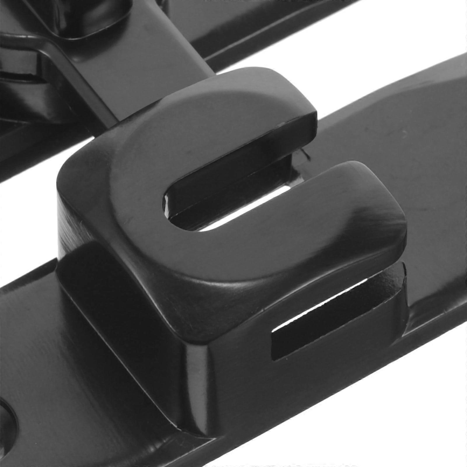 Anti-theft Door Buckle Lock Latch 90 Degree Zinc Alloy Gate Sliding ...