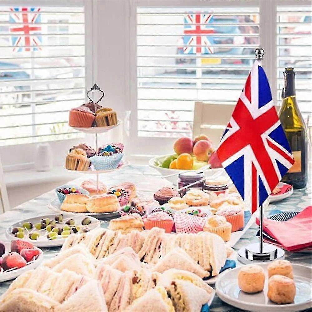 Table Flag Stand Set for Office, 14x21cm French National Flag | Fruugo UK