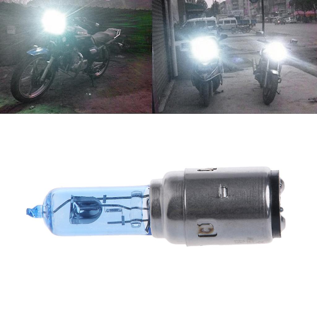 Motorcycle Lamp H6 Ba20d Headlamp Halogen Bulb Super White Motorbike ...